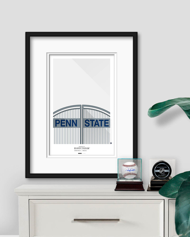 Minimalist Beaver Stadium Penn State University - S. Preston – S ...